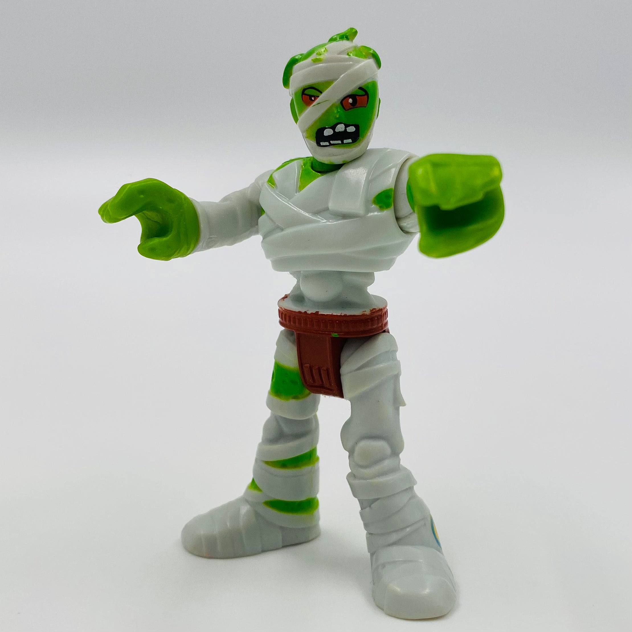 Imaginext Mummy Guard (dark green) loose 2.75” action figure Fisher-Pr ...
