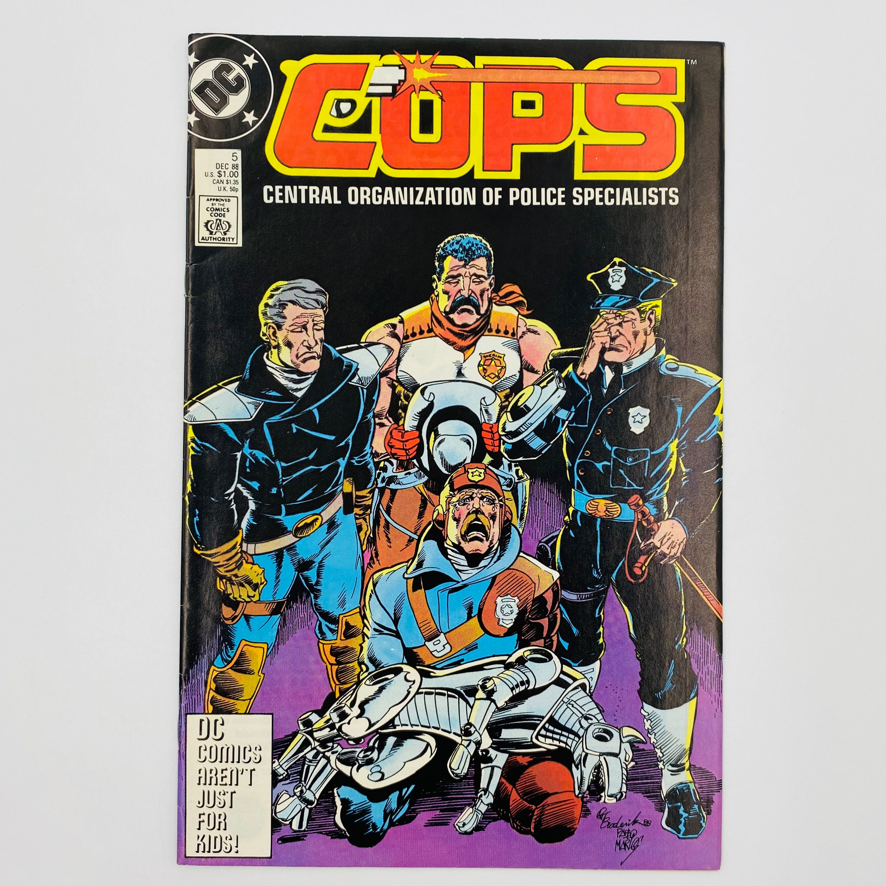 COPS #5 (1988) DC – Mom and Pop Culture Collectibles