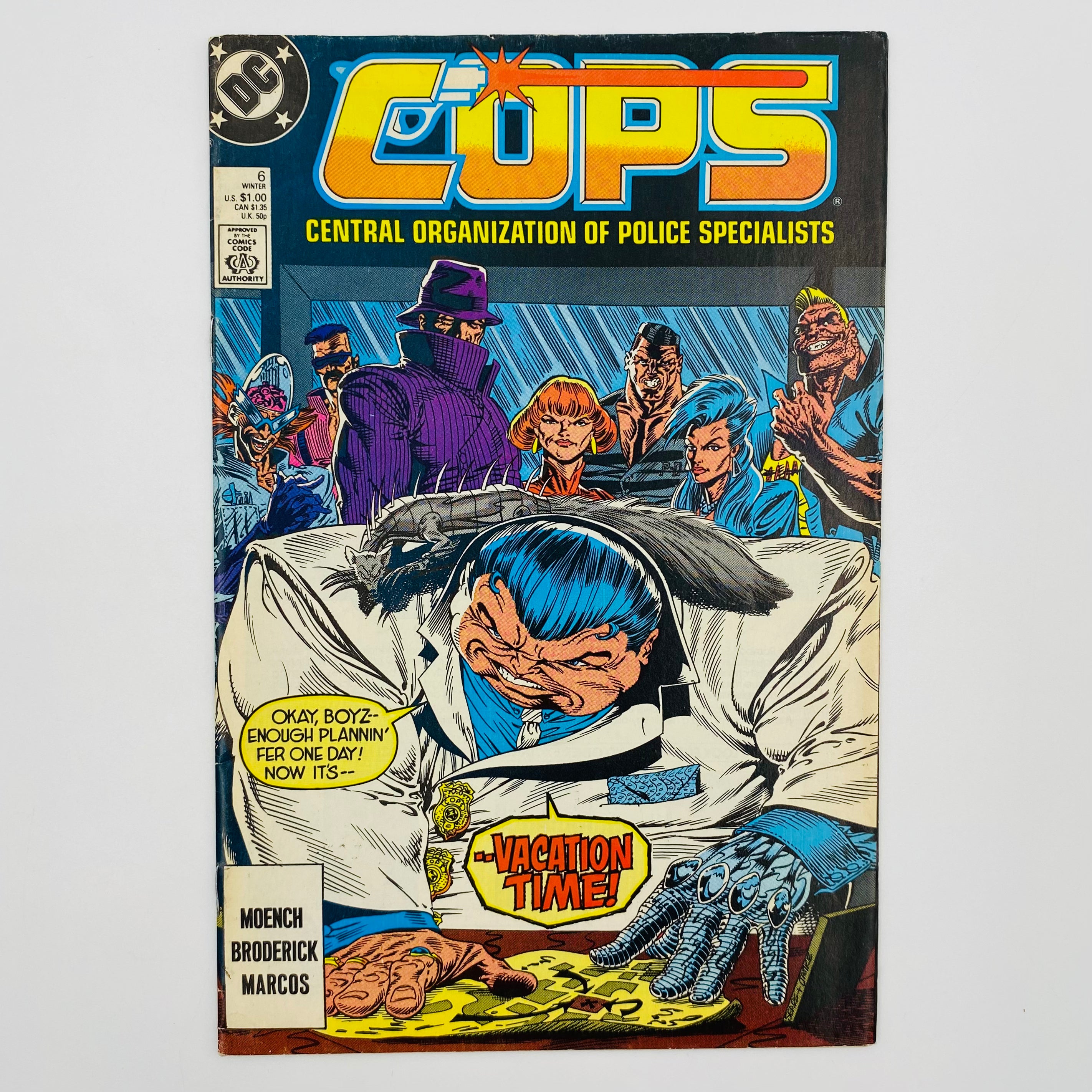 COPS #6 (1989) DC – Mom and Pop Culture Collectibles