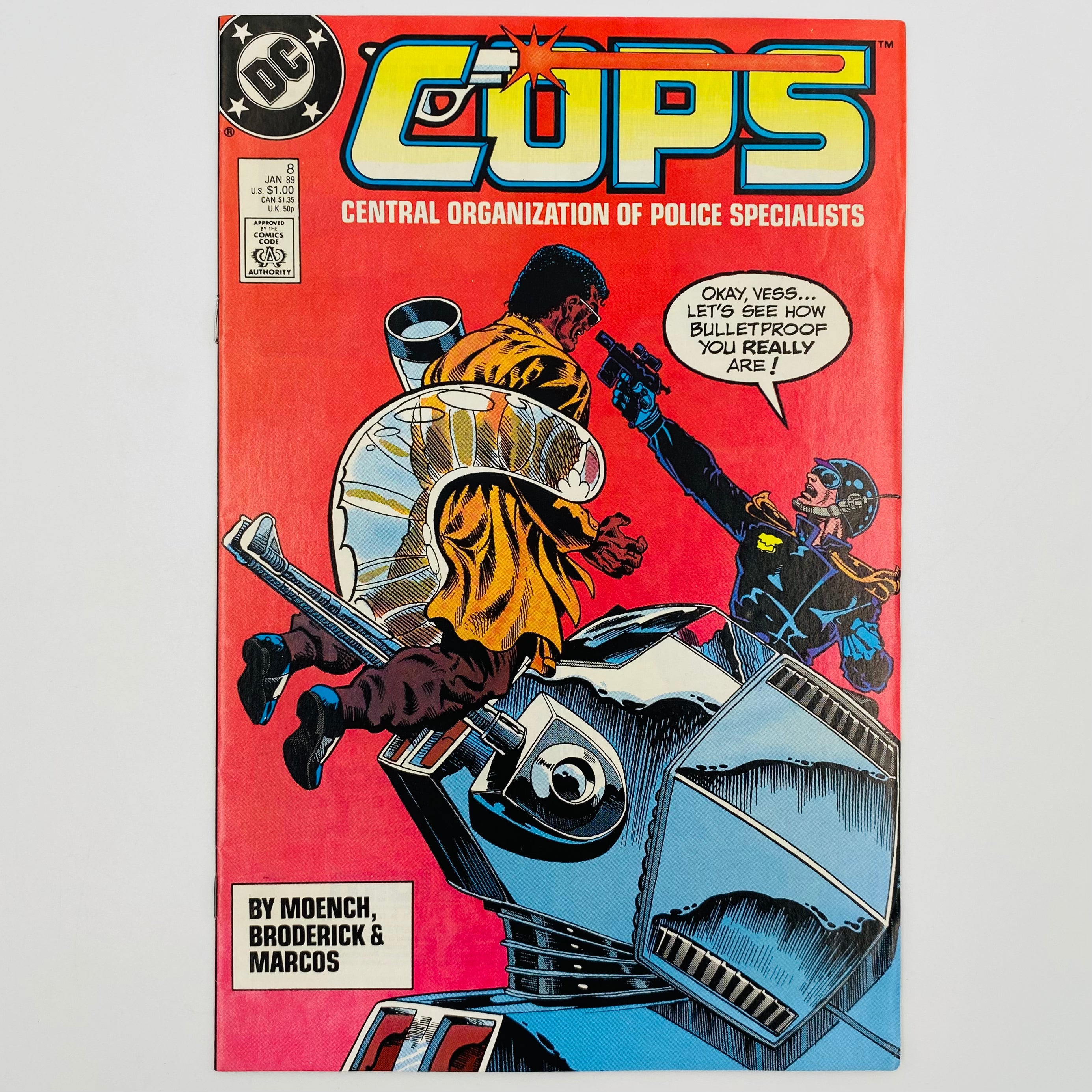 COPS #8 (1989) DC – Mom and Pop Culture Collectibles