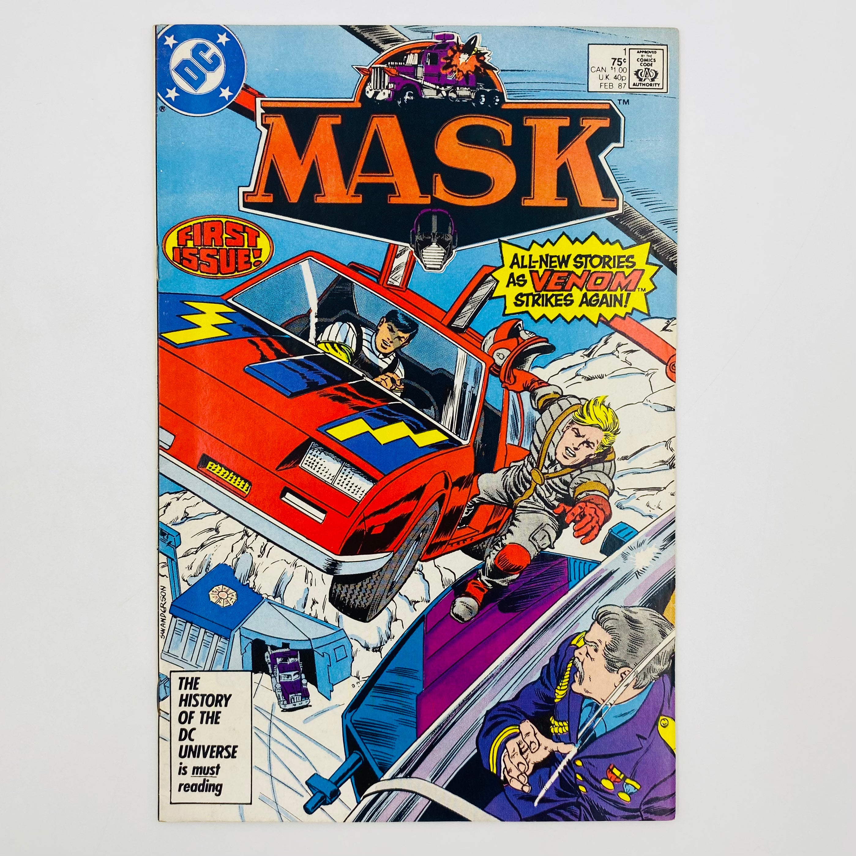 MASK #1 (1987) DC – Mom and Pop Culture Collectibles