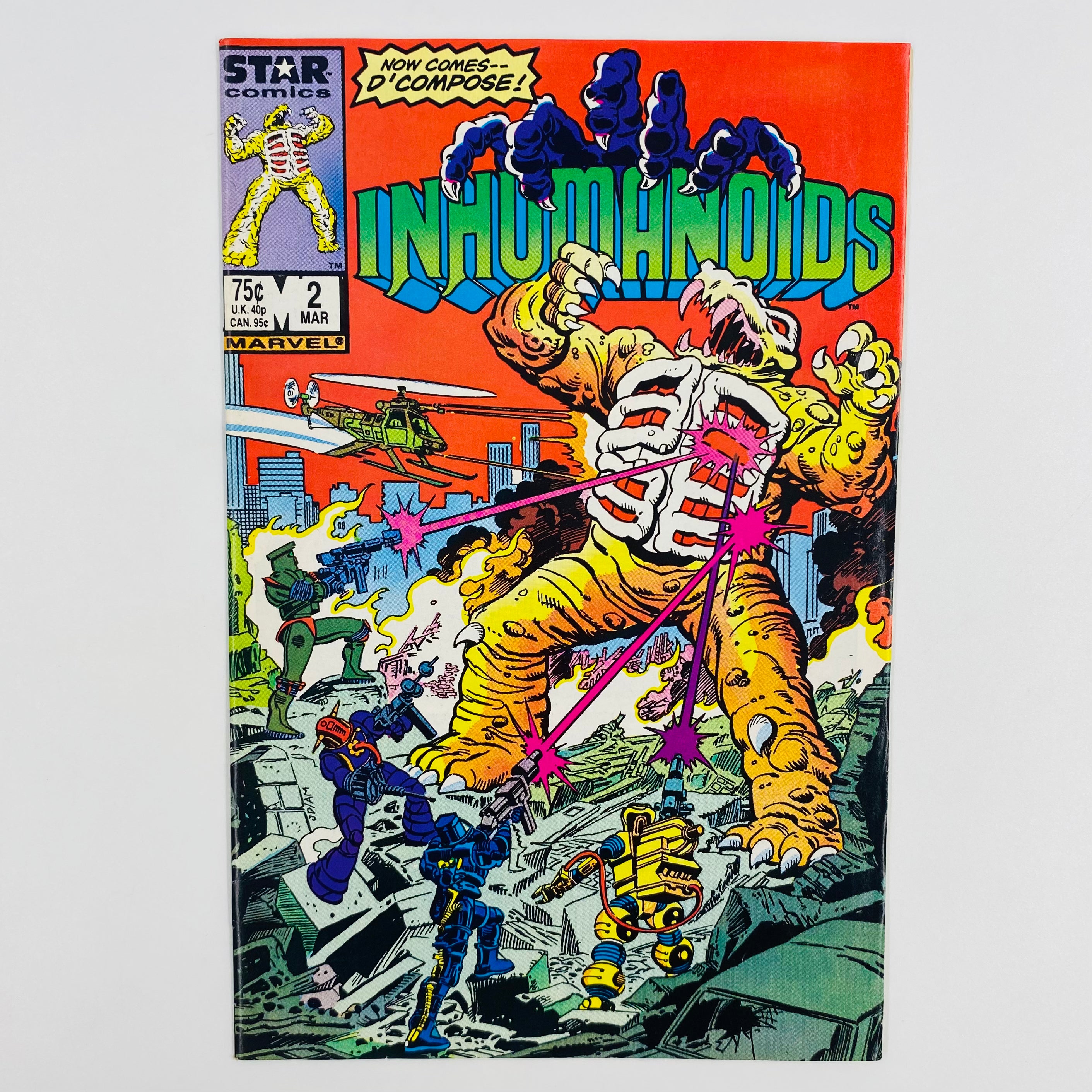 Inhumanoids #2 (1997) Marvel/Star – Mom and Pop Culture Collectibles