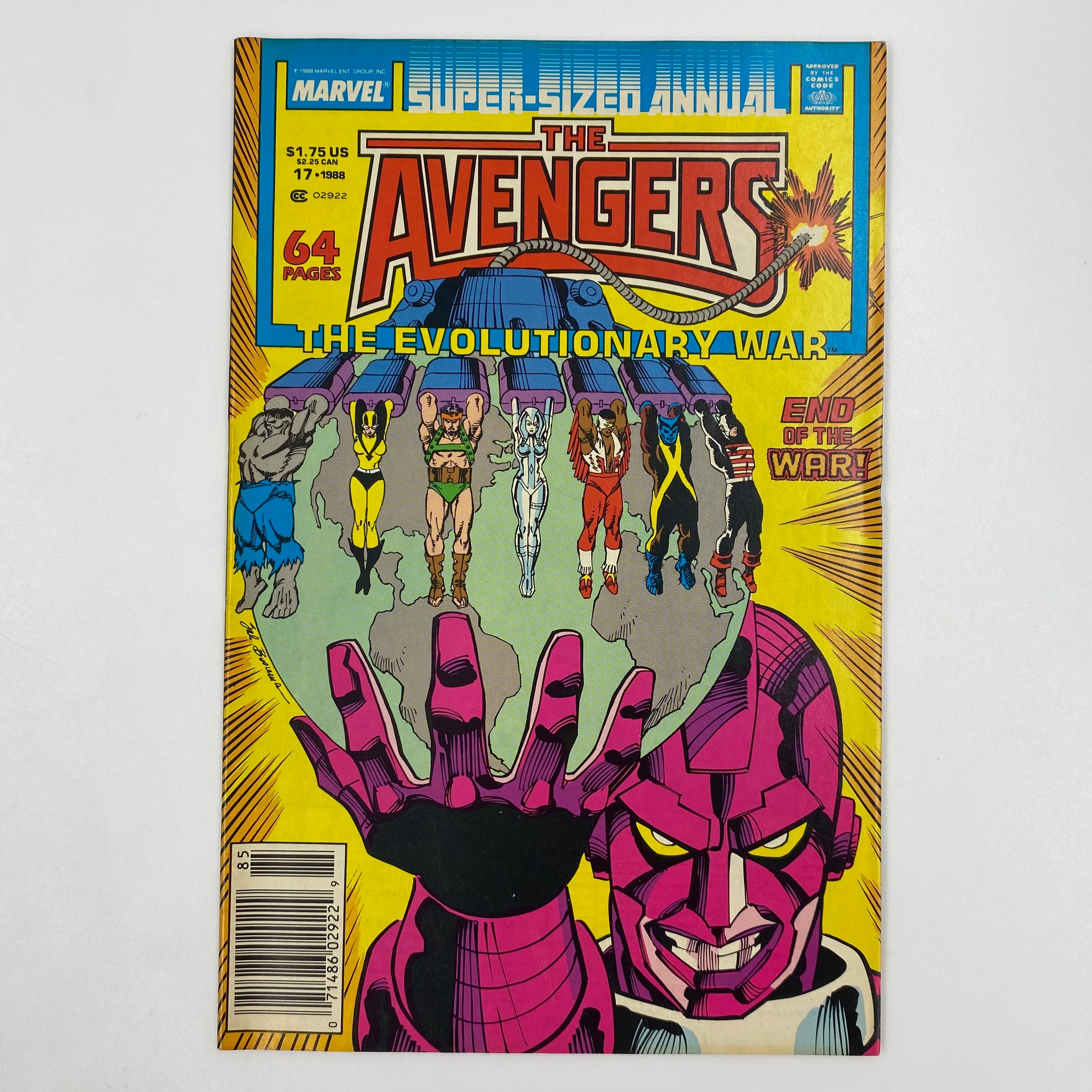 Avengers annual #17 Evolutionary War part 11 (1988) Marvel (FN) – Mom ...