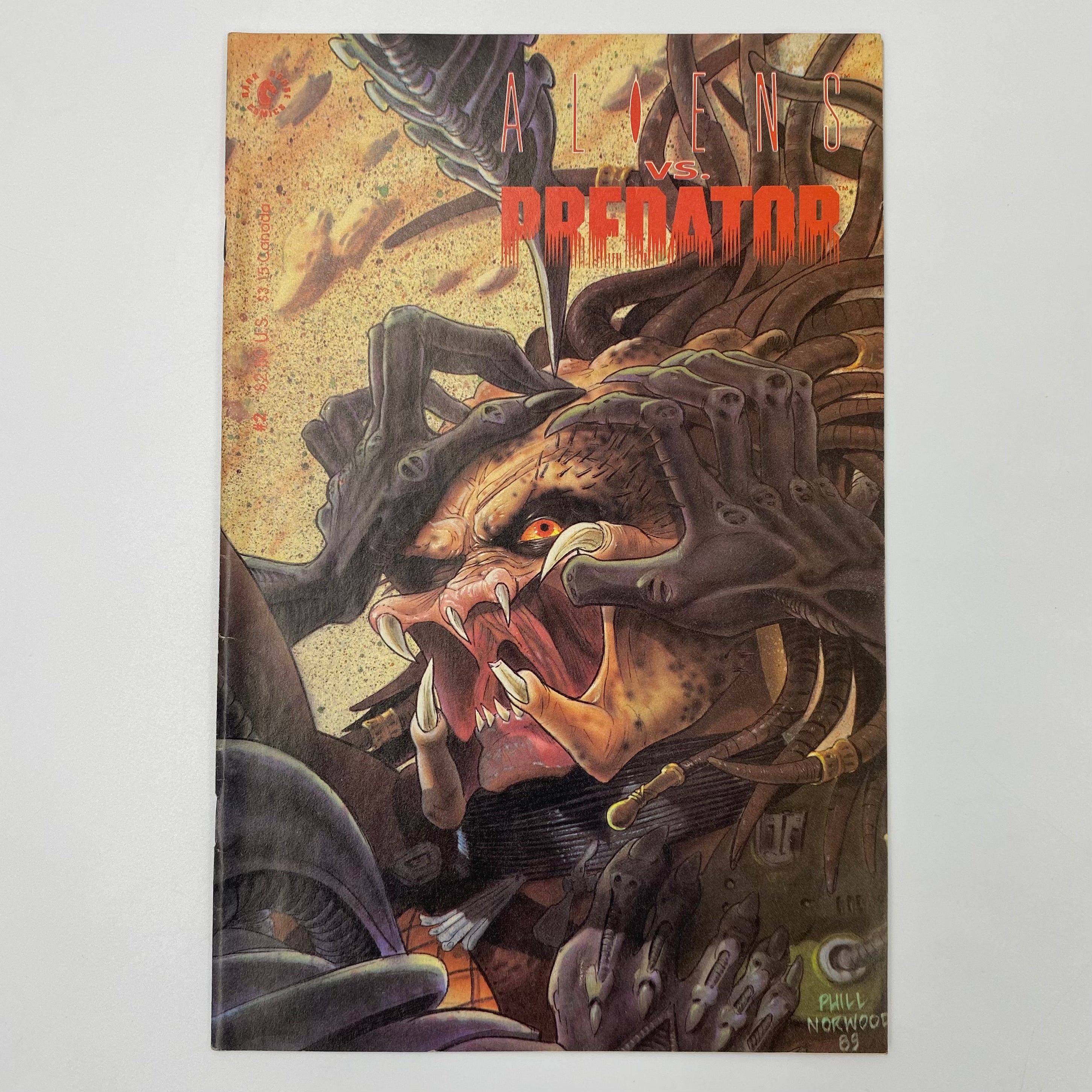 Aliens VS Predator #2 (1990) Dark Horse (VG) – Mom and Pop Culture ...