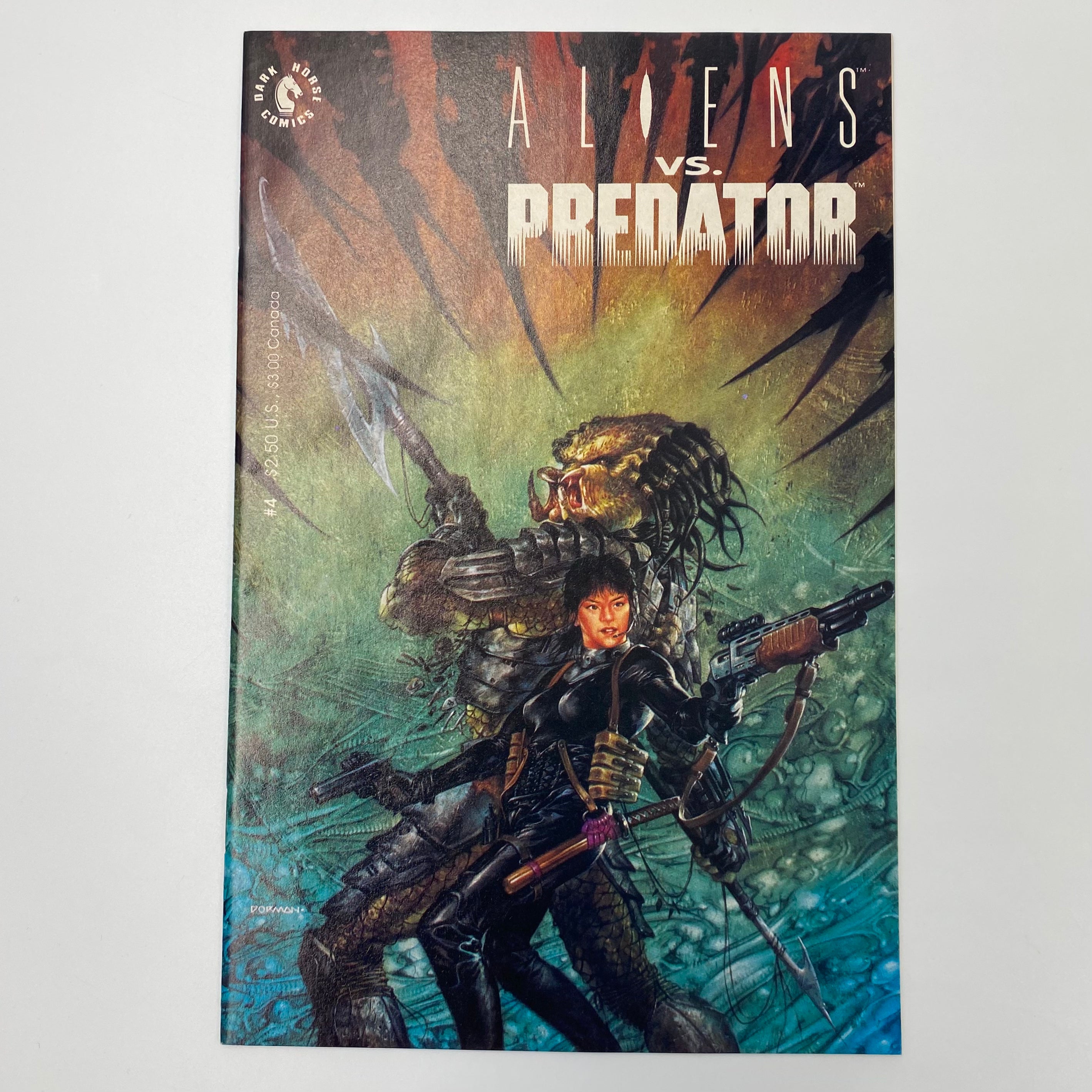 Aliens VS Predator #4 (1990) Dark Horse (FN) – Mom and Pop Culture ...