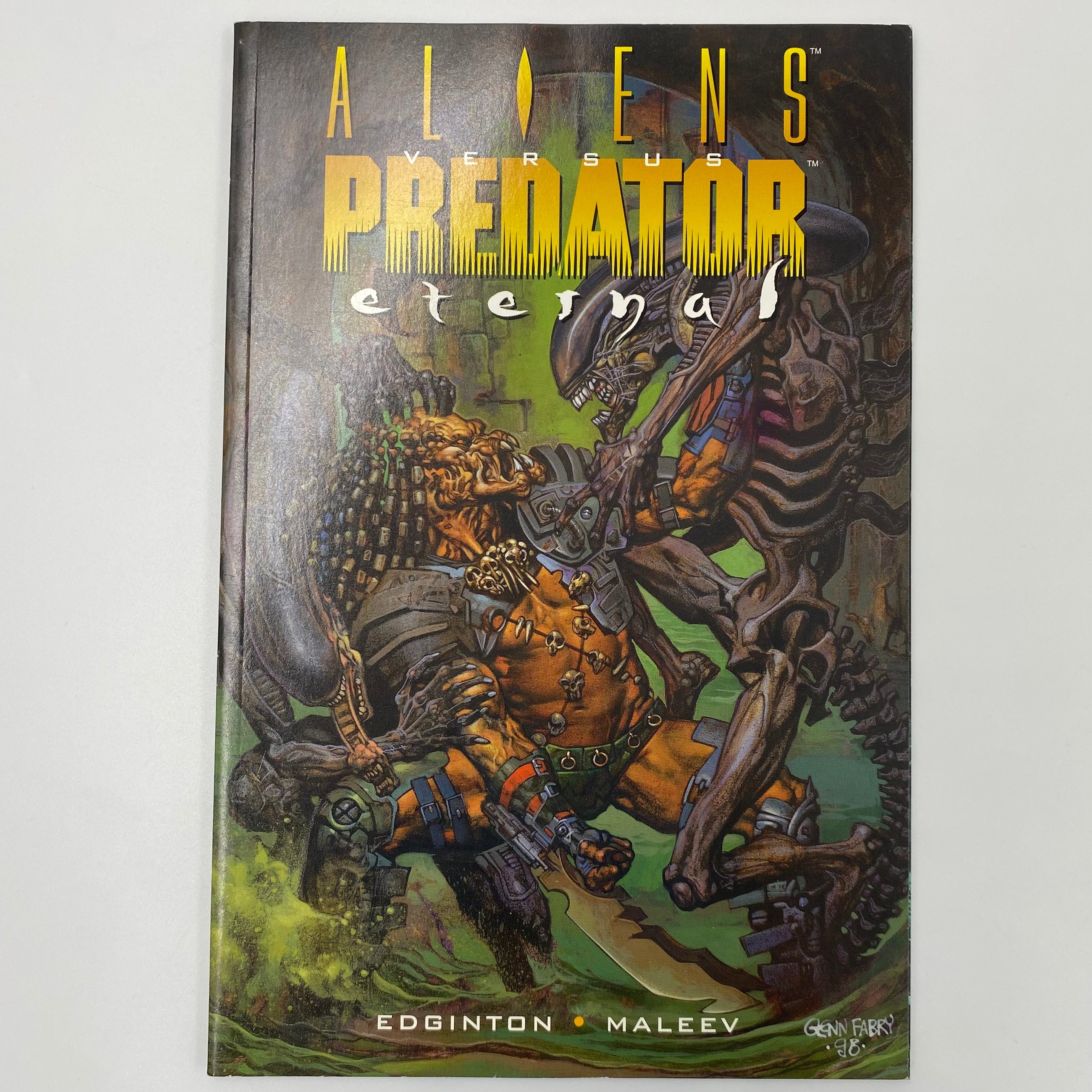 Aliens VS Predator Eternal TP 1st printing (1999) Dark Horse (FN) – Mom ...