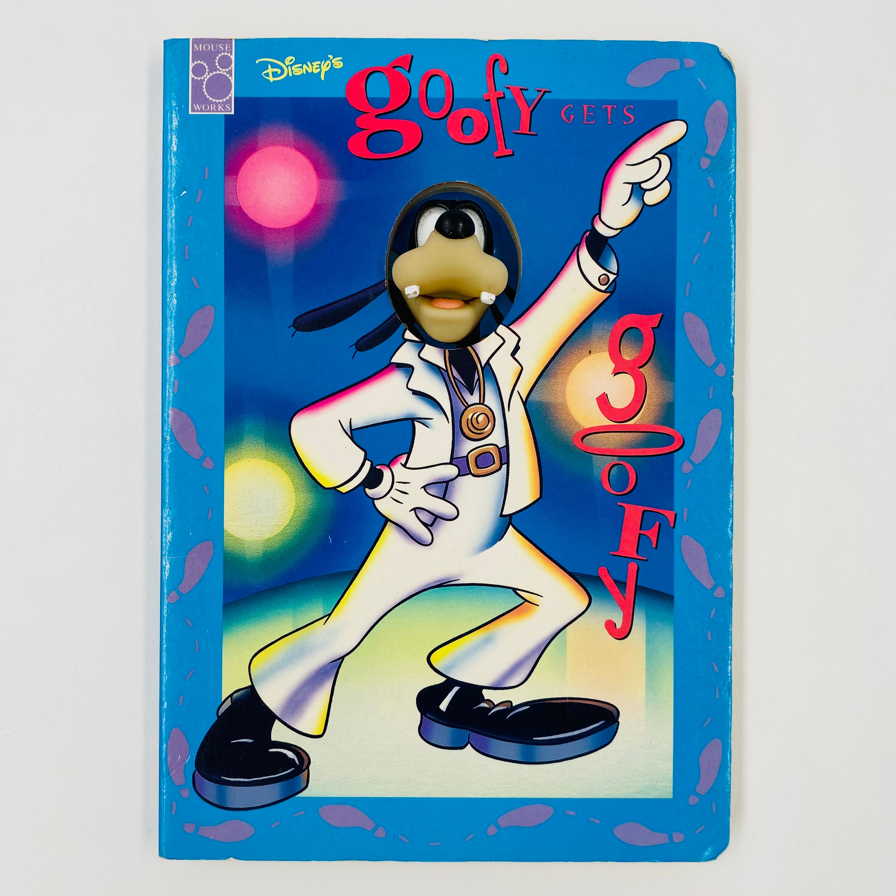 Disney’s Goofy Gets Goofy finger puppet board book (1994) Mouse Works ...