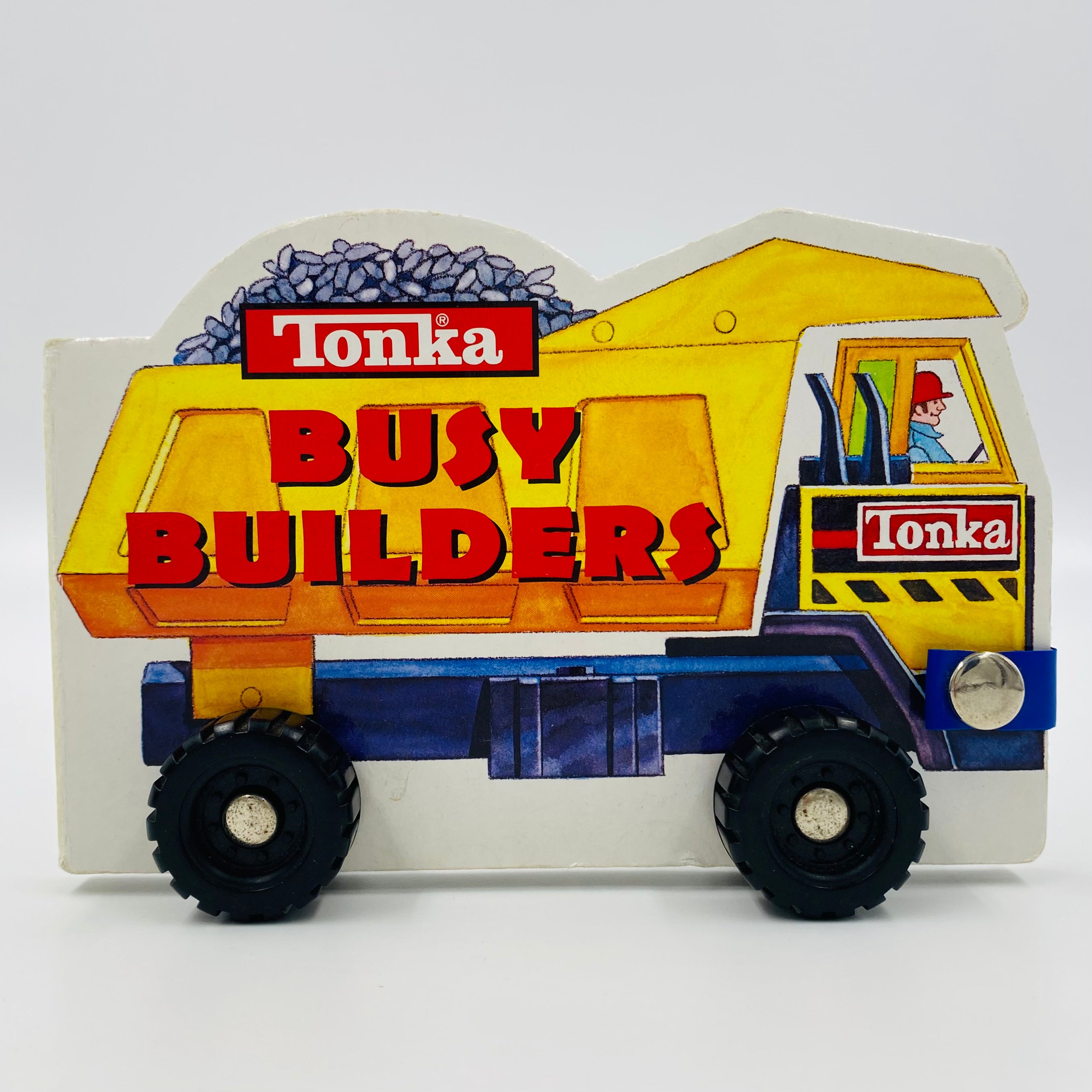 Tonka Busy Builders board book with wheels (1997) Scholastic/Cartwheel ...