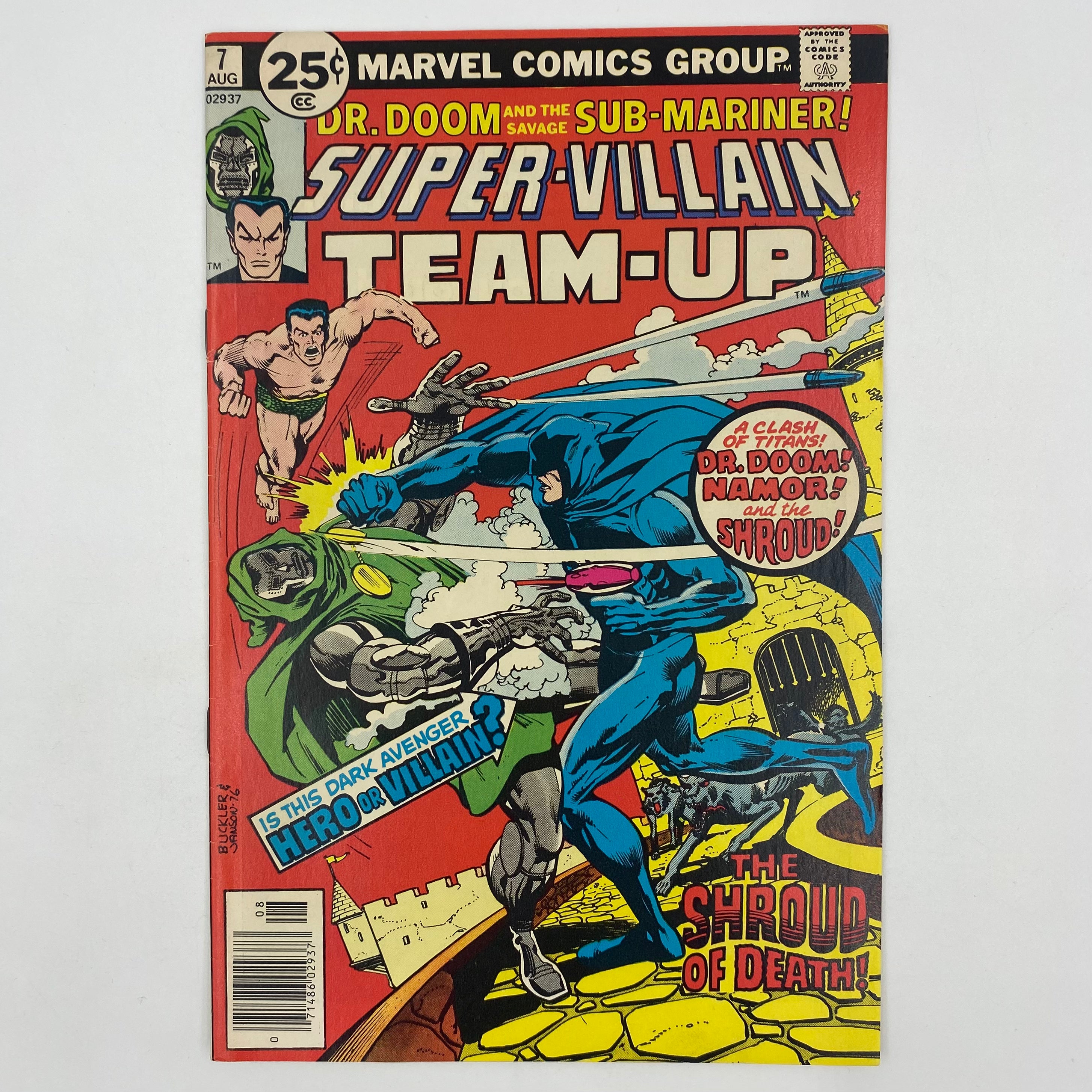 Super-Villain Team-Up #7 ”Who is the Shroud?” (1976) Marvel – Mom and ...
