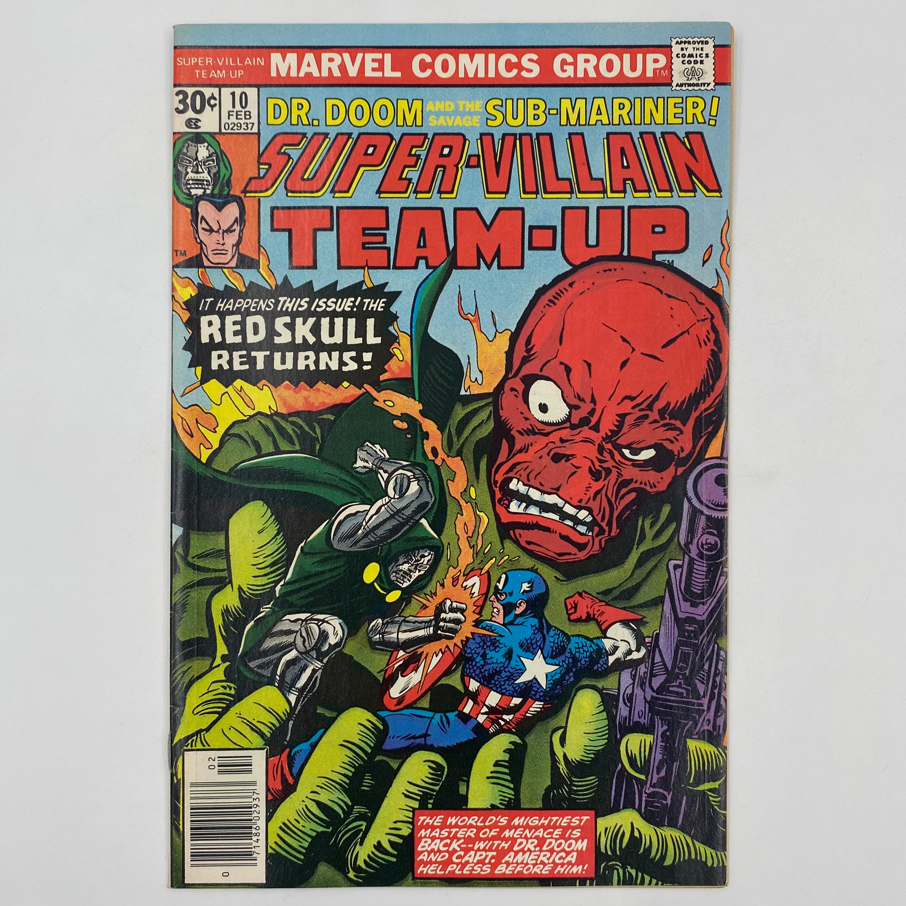Super-Villain Team-Up #10 “The Sign of the Skull!” (1976) Marvel – Mom ...