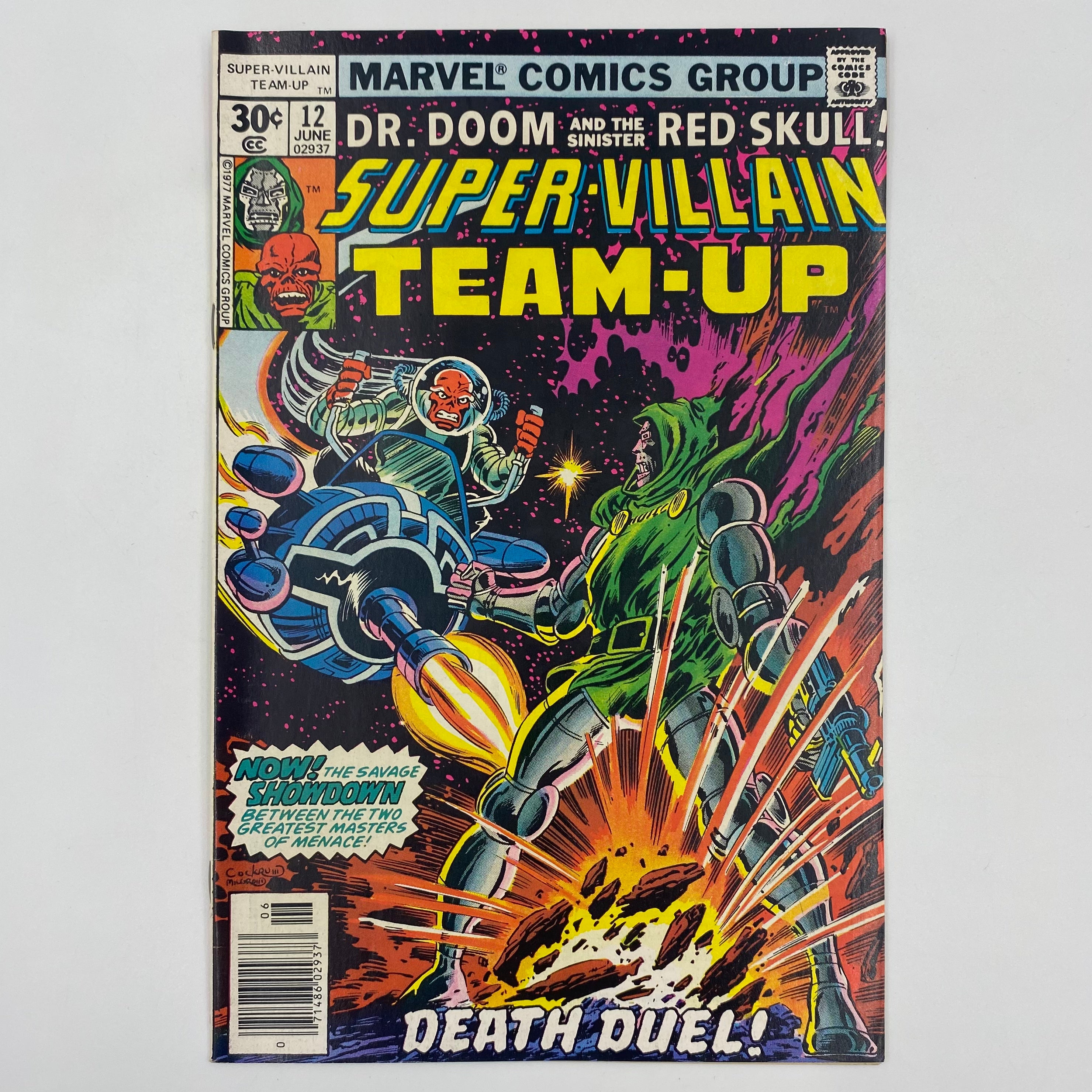 Super-Villain Team-Up #12 “Death Duel!” (1977) Marvel – Mom and Pop ...
