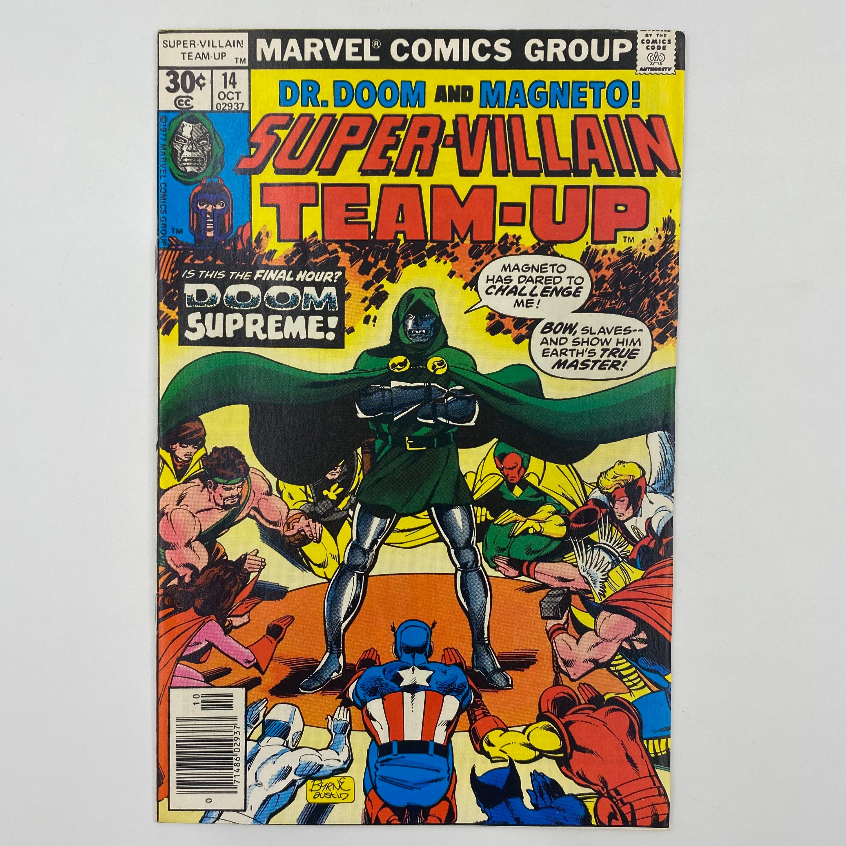 Super-Villain Team-Up #14 “A World for the Winning!" (1977) Marvel ...
