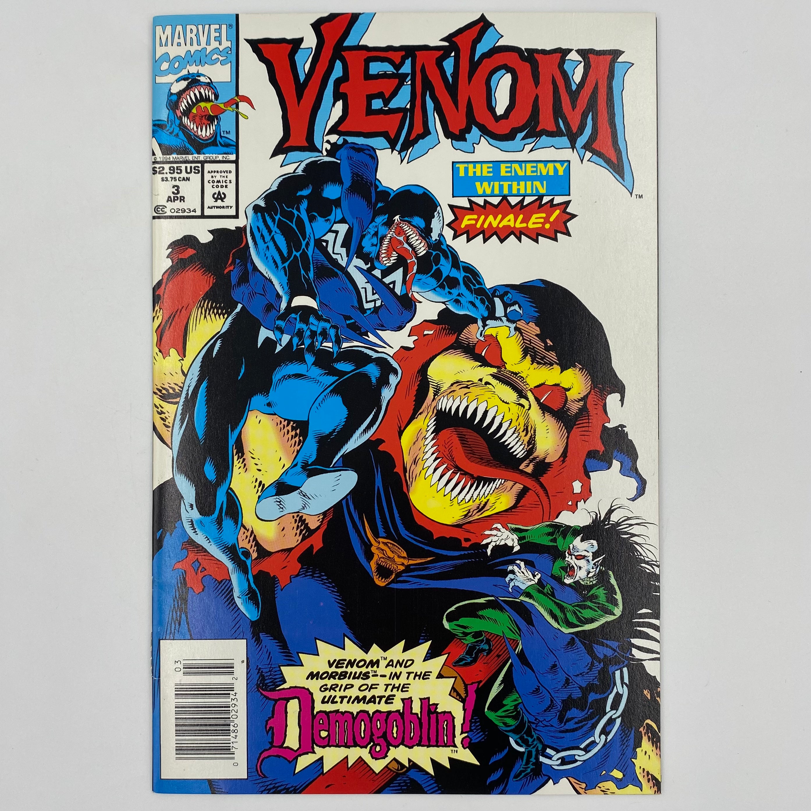 Venom The Enemy Within #3 (1994) Marvel – Mom and Pop Culture Collectibles