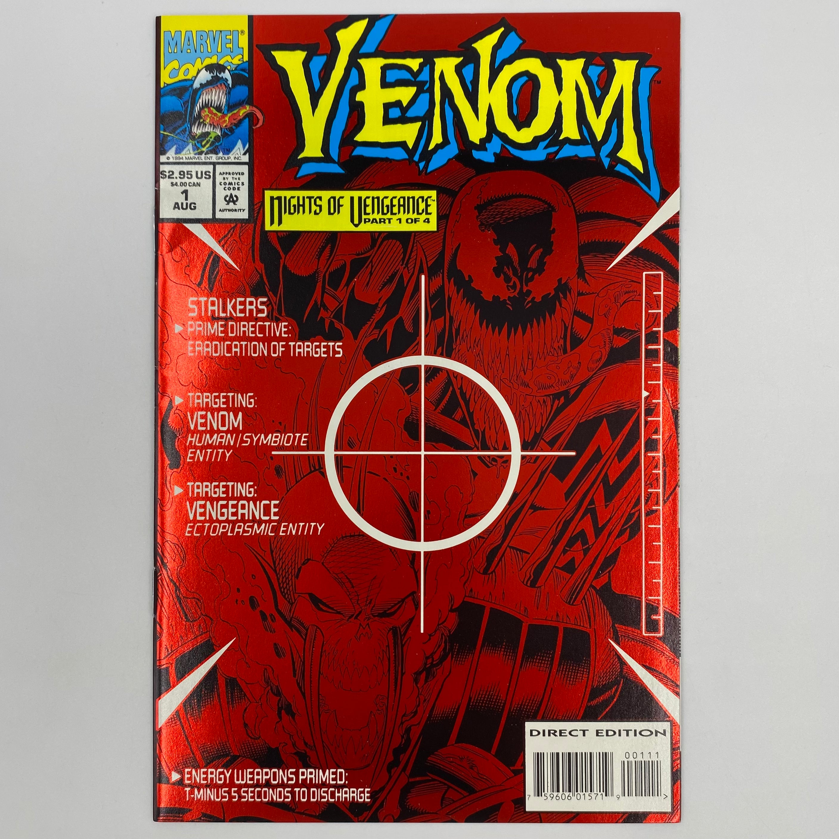 Venom Nights of Vengeance #1 (1994) Marvel – Mom and Pop Culture ...