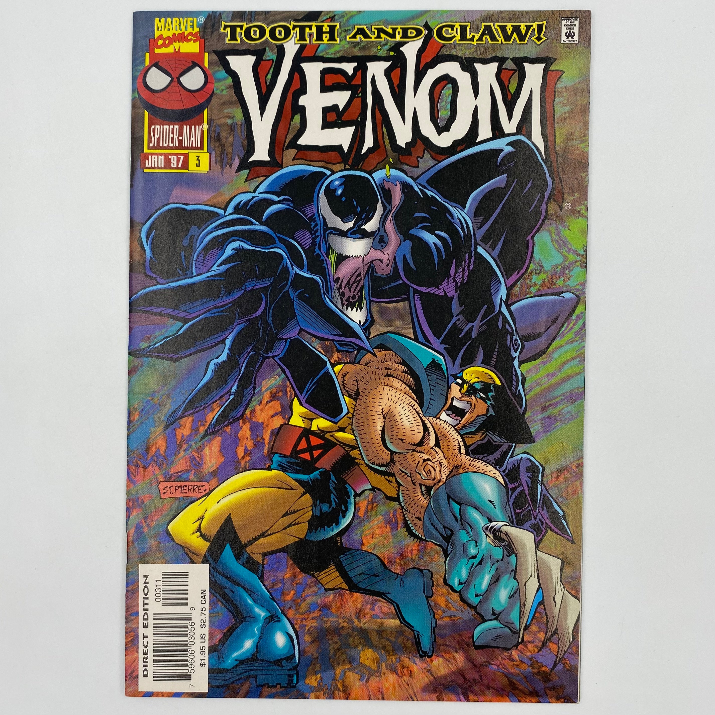 Venom Tooth and Claw #3 (1996) Marvel – Mom and Pop Culture Collectibles