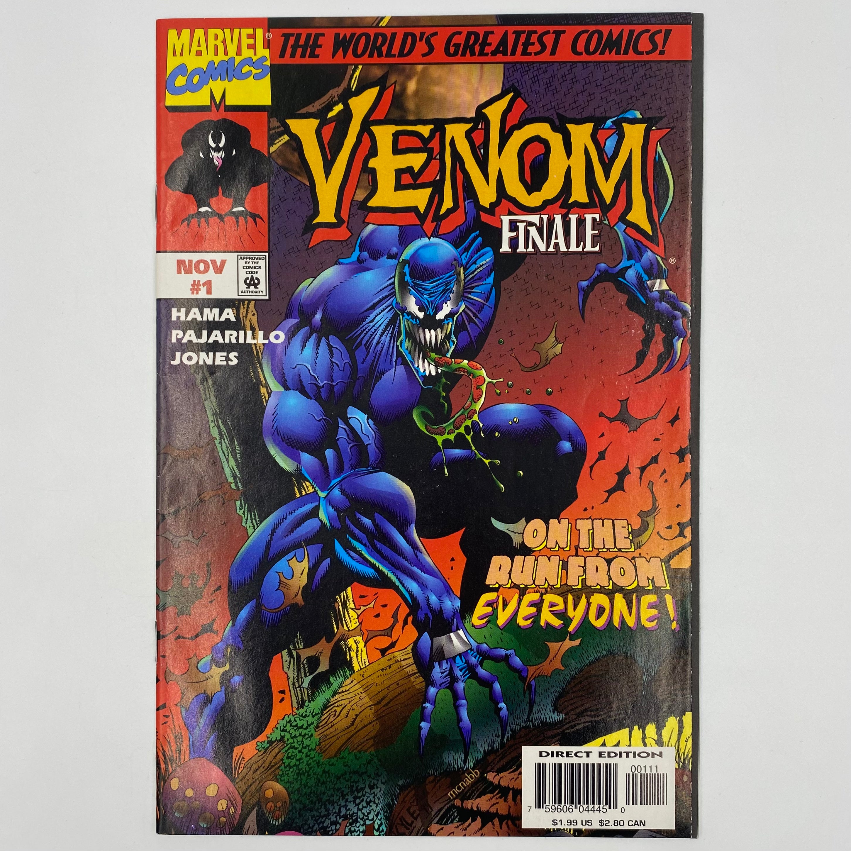 Venom Finale #1 (1997) Marvel – Mom and Pop Culture Collectibles