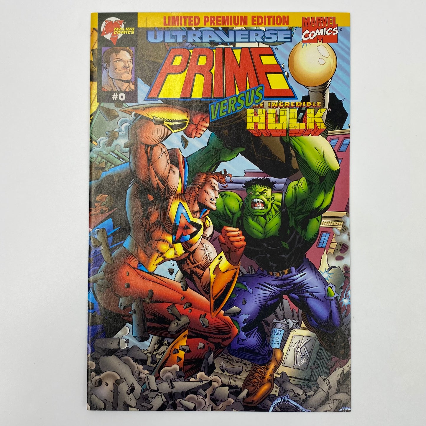 Prime VS Hulk (1995) Malibu & Marvel (FN+) – Mom and Pop Culture ...