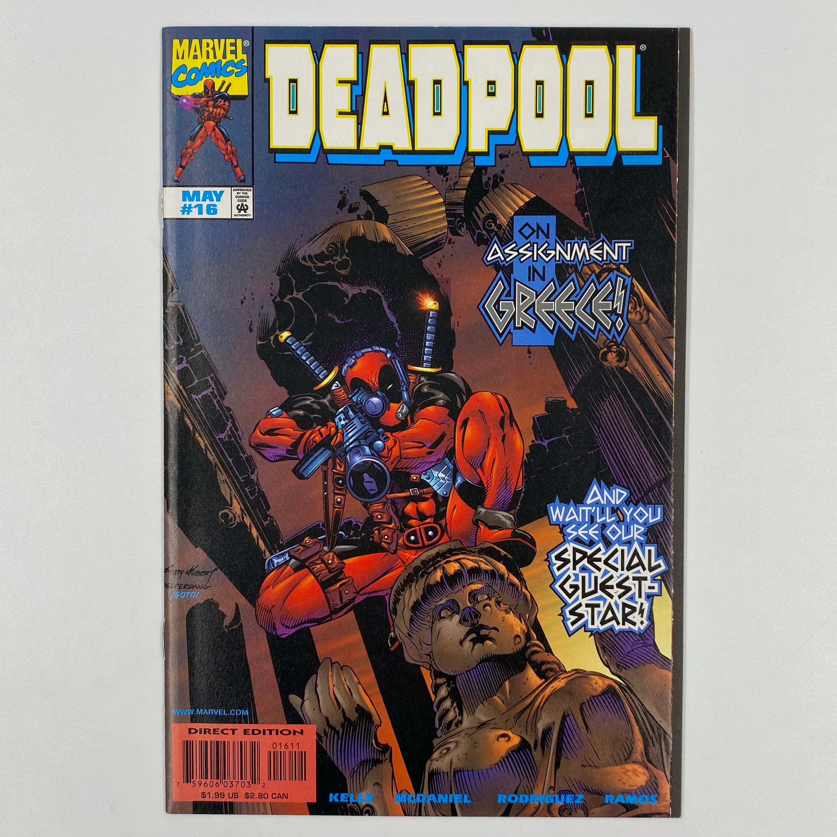 Deadpool #16 (1998) Marvel – Mom and Pop Culture Collectibles