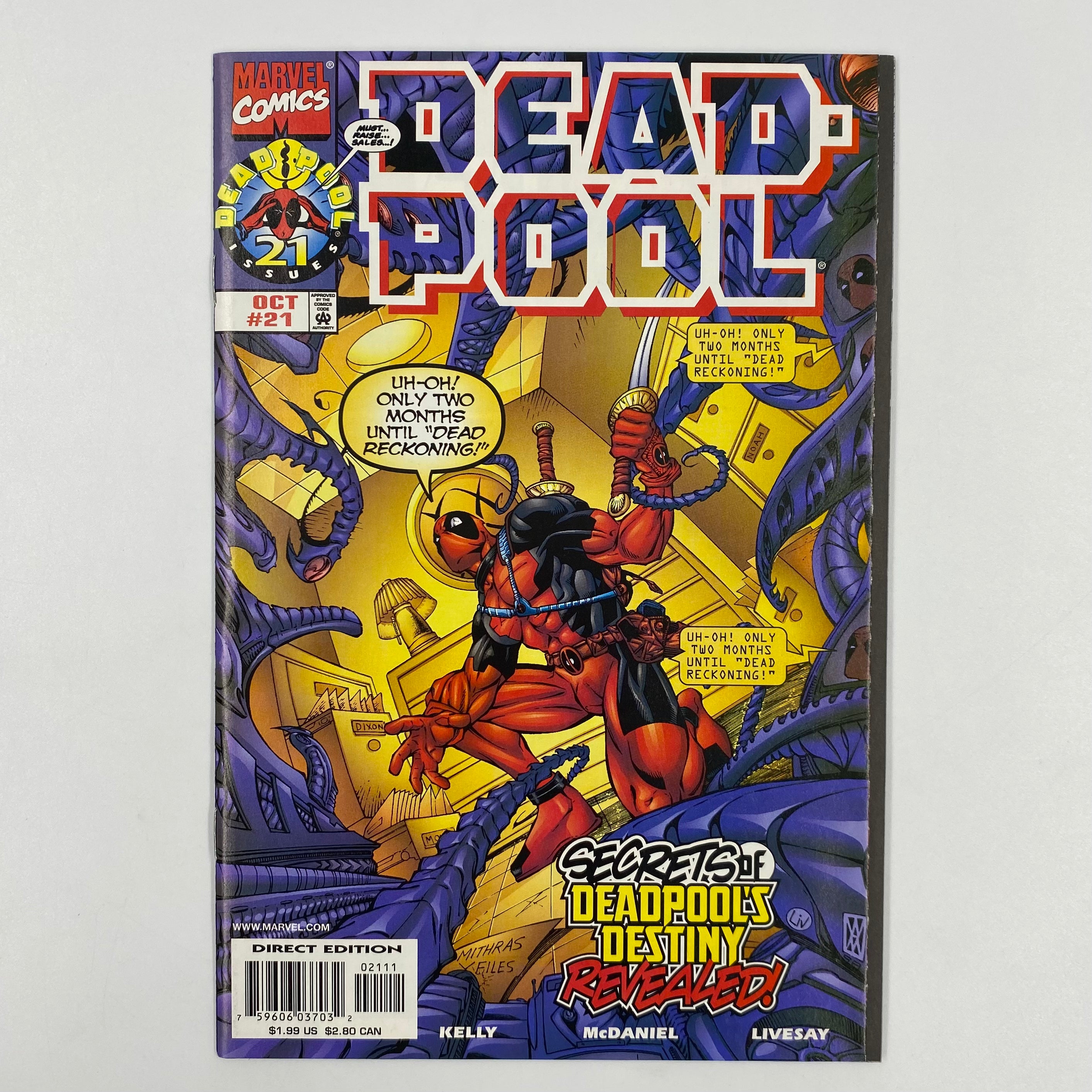 Deadpool #21 (1998) Marvel – Mom and Pop Culture Collectibles