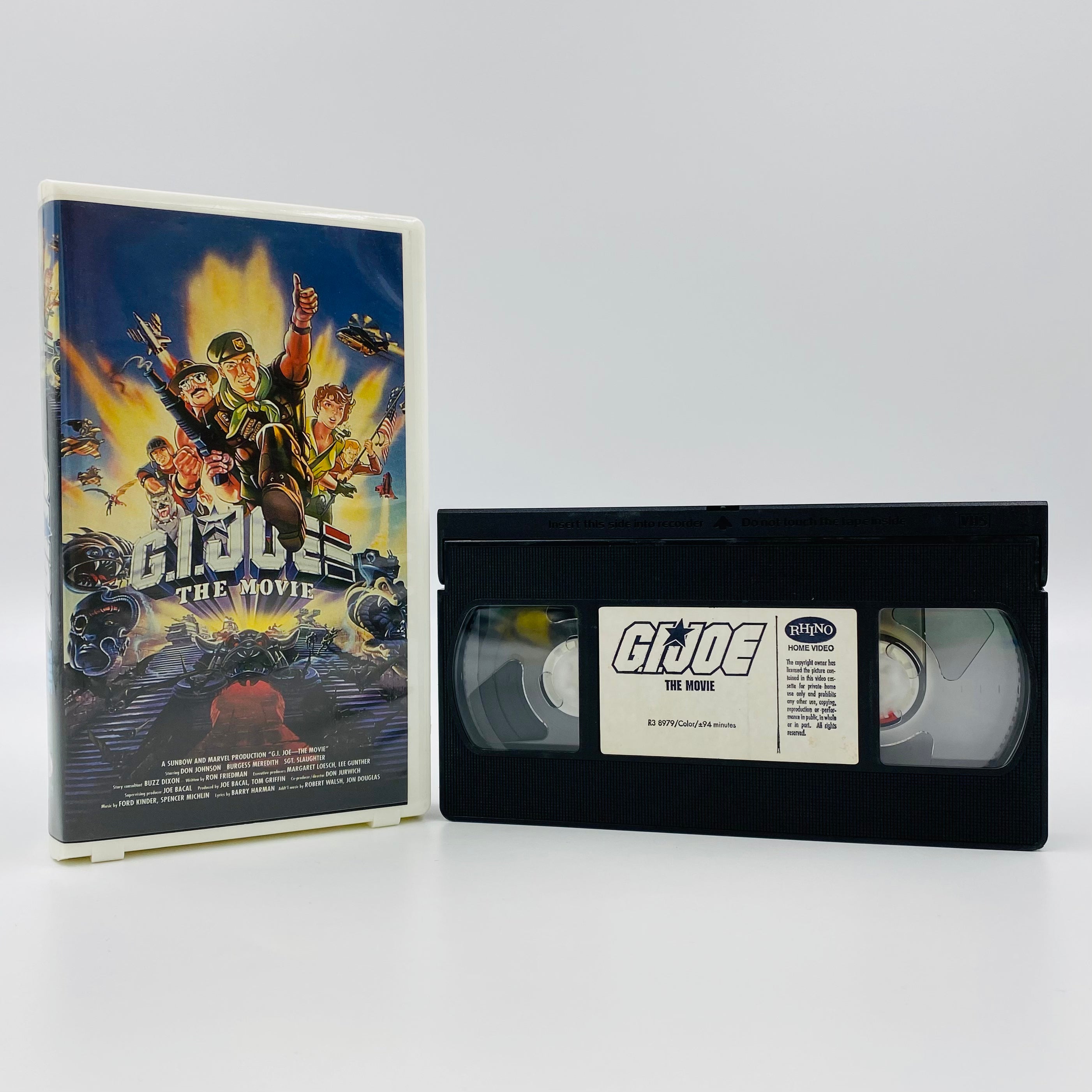 G.I.Joe The Movie VHS tape (1999) Kid Rhino Home Video – Mom and Pop ...