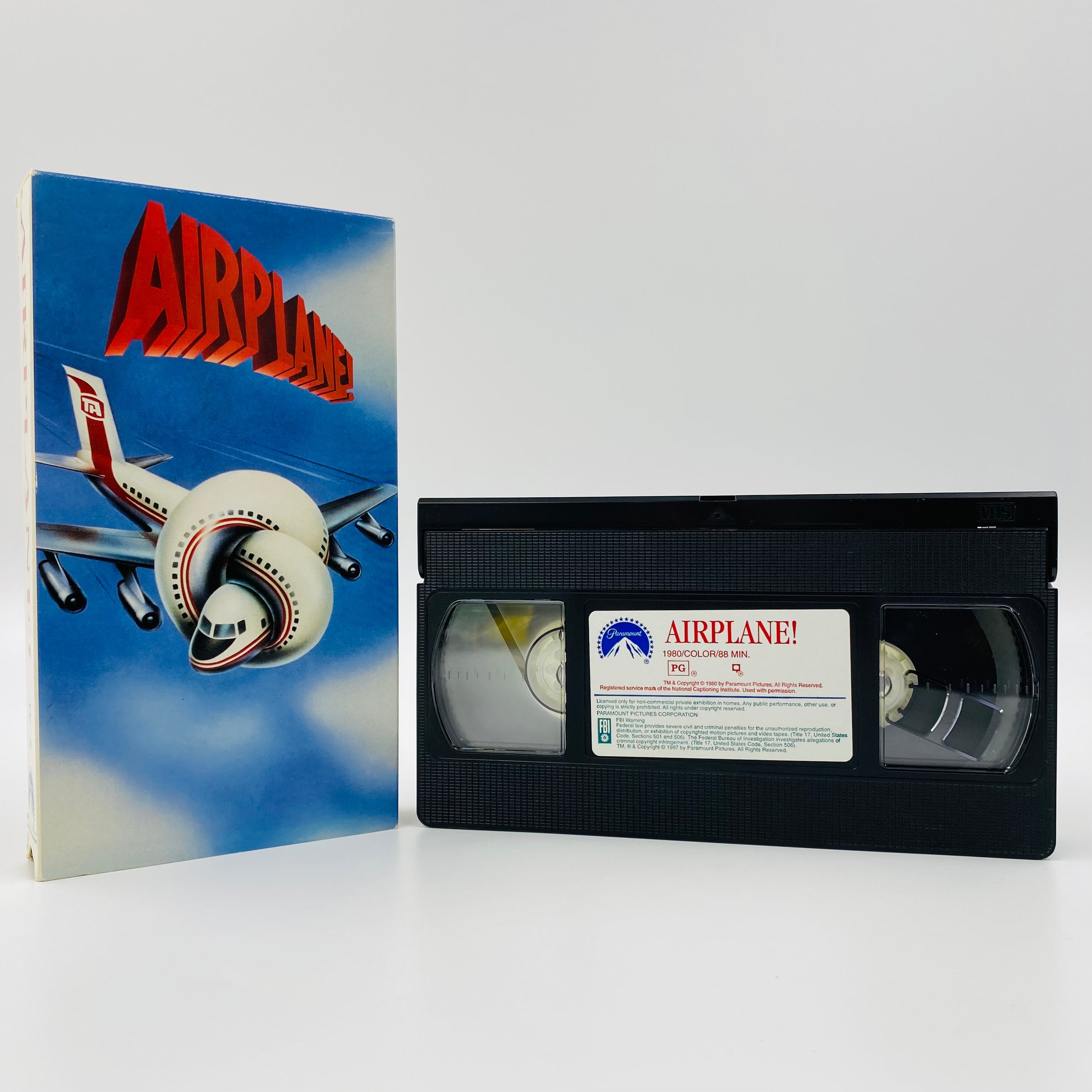 Airplane! VHS tape (1997) Paramount – Mom and Pop Culture Collectibles