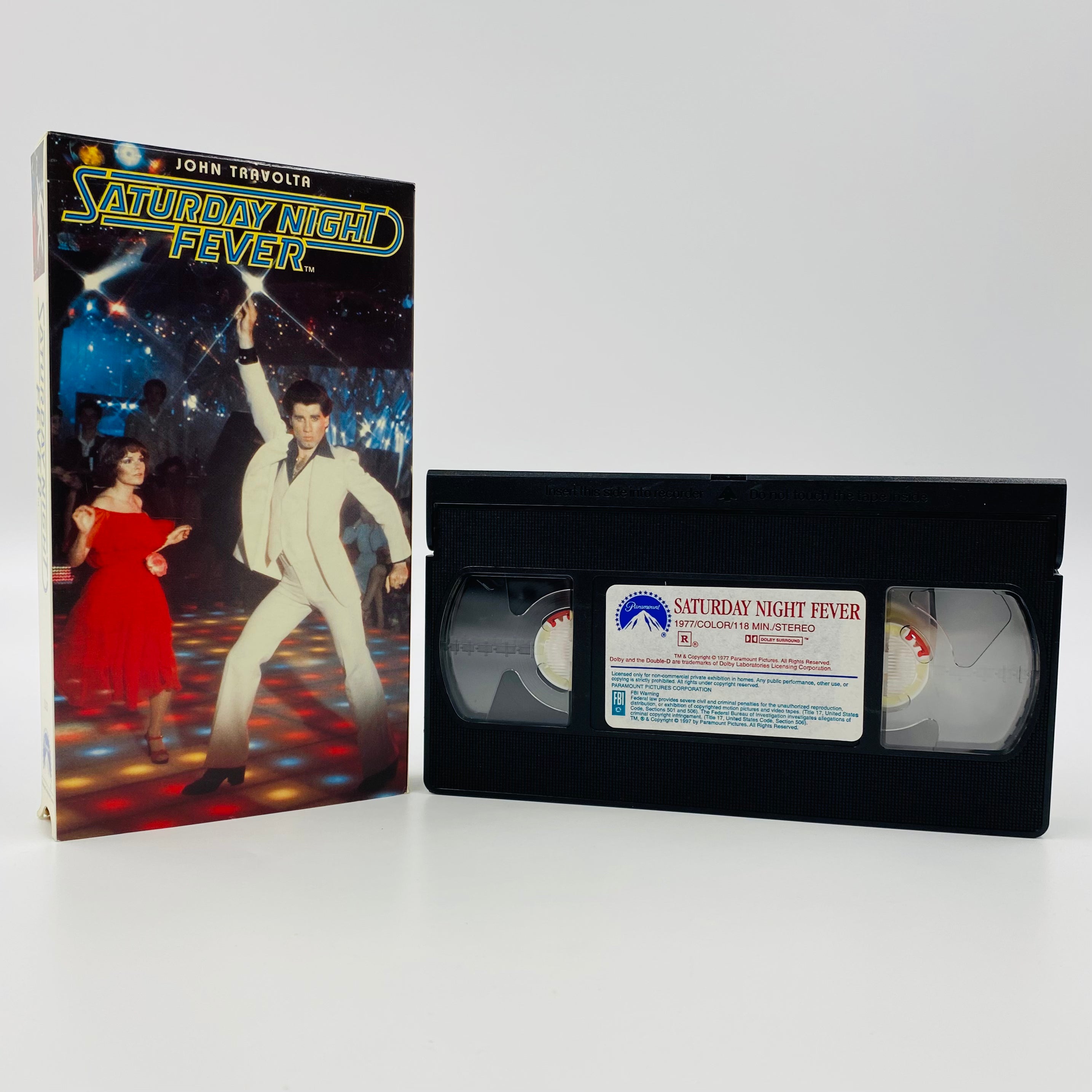 Saturday Night Fever VHS tape (1997) Paramount – Mom and Pop Culture ...