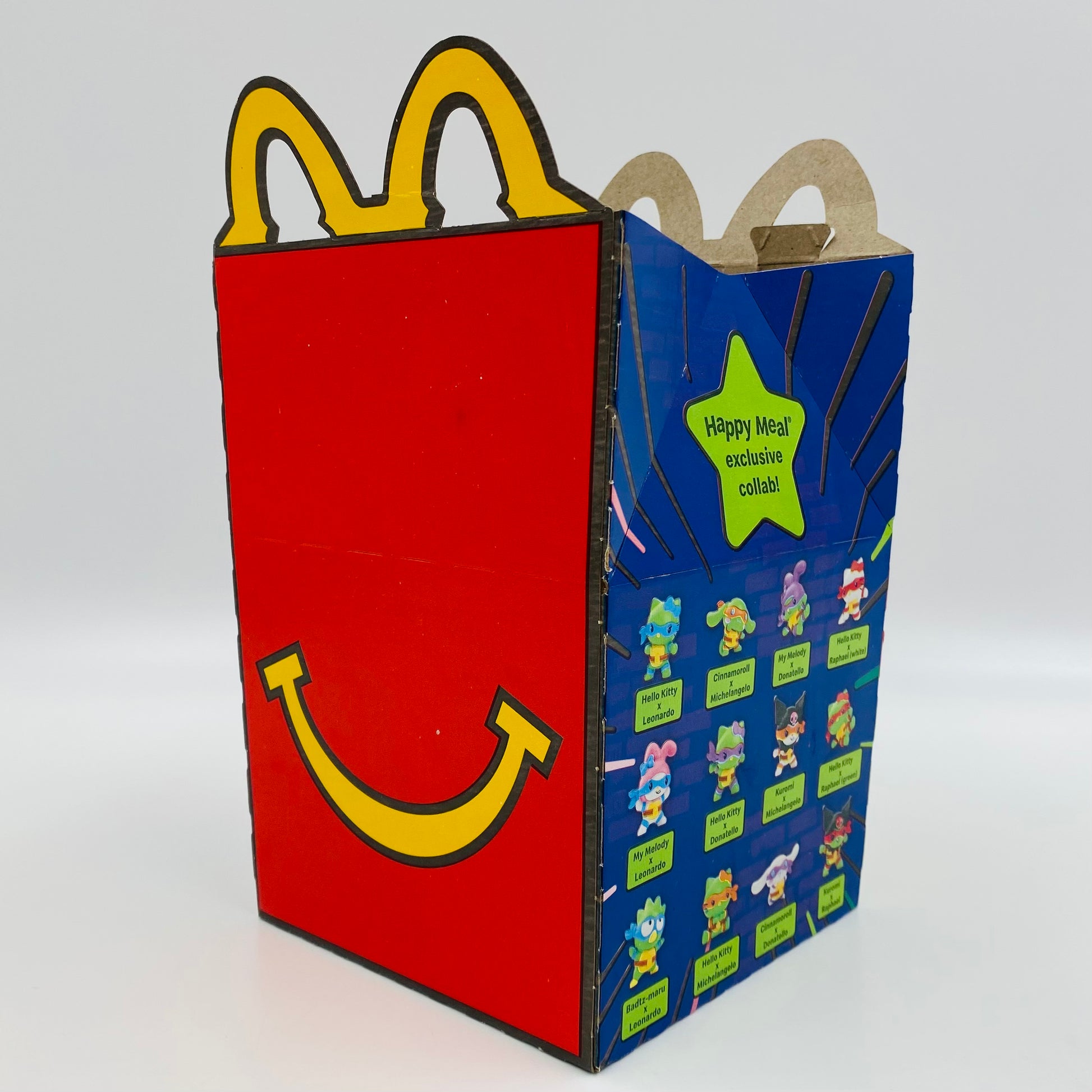 Teenage Mutant Ninja Turtles x Hello Kitty McDonald's Happy Meal box ...