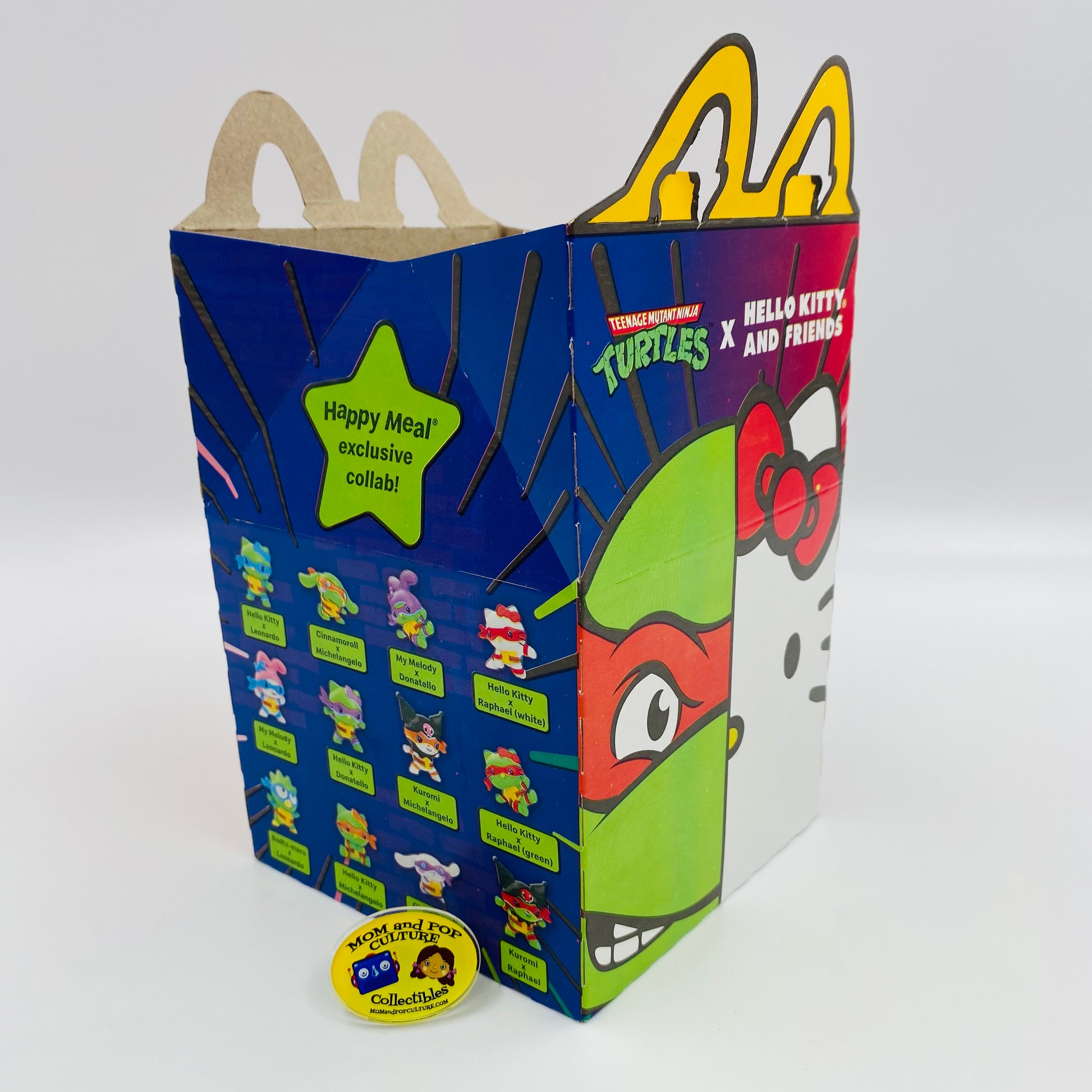 Teenage Mutant Ninja Turtles x Hello Kitty McDonald's Happy Meal box ...