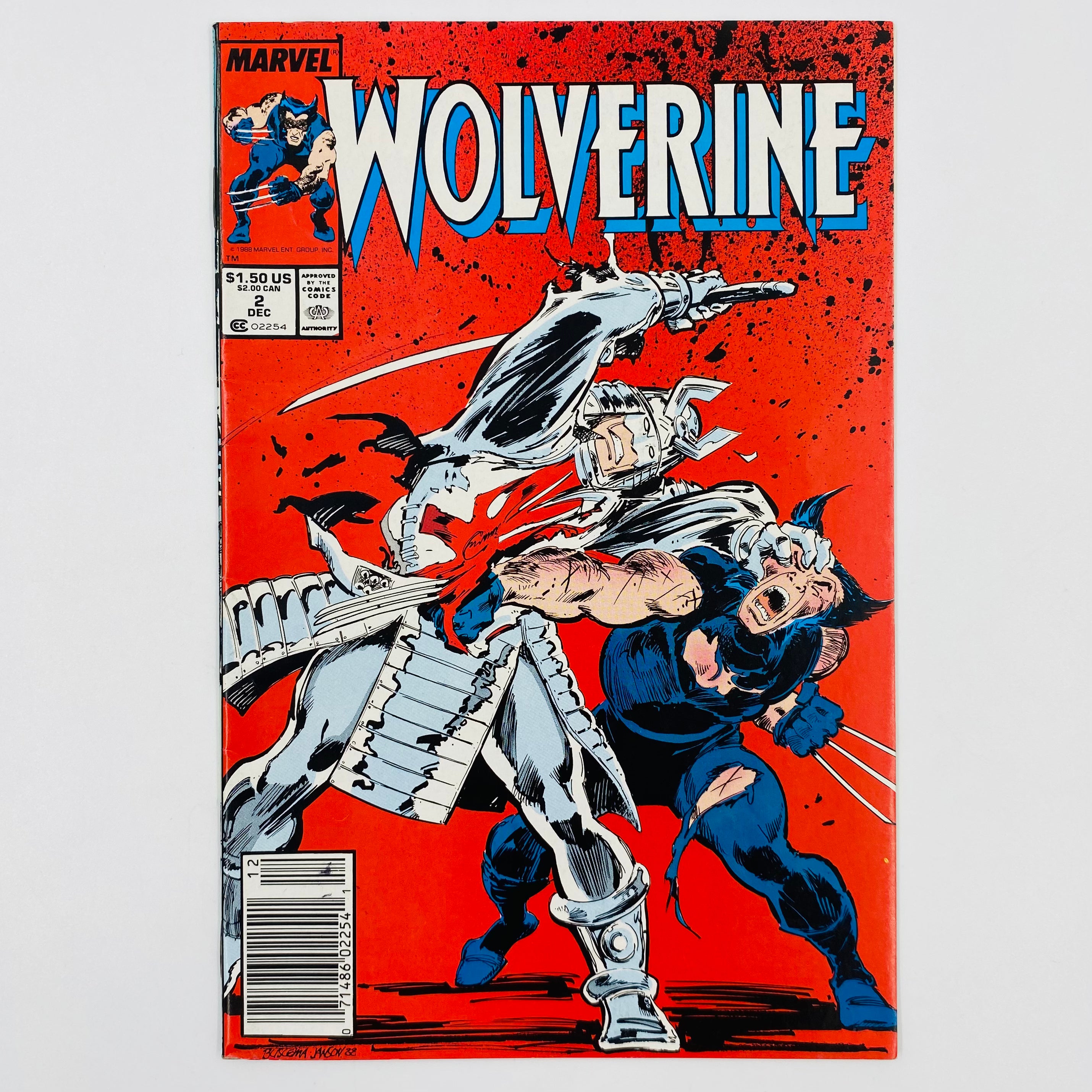 Wolverine #2 “Possession is the Law!” (1988) Marvel – Mom and Pop ...