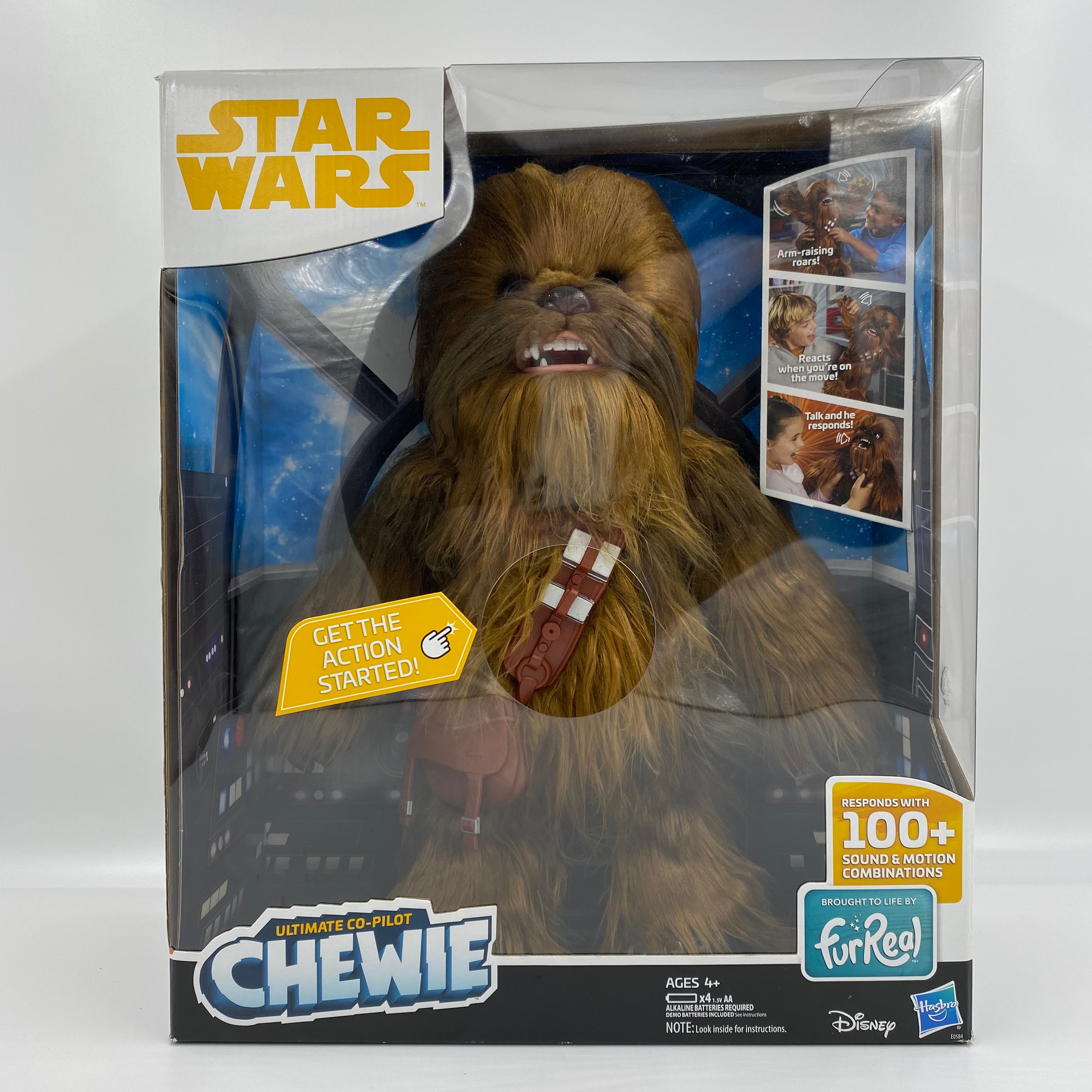 Star Wars Ultimate Co-Pilot Chewie Interactive plush toy (2018) Hasbro ...