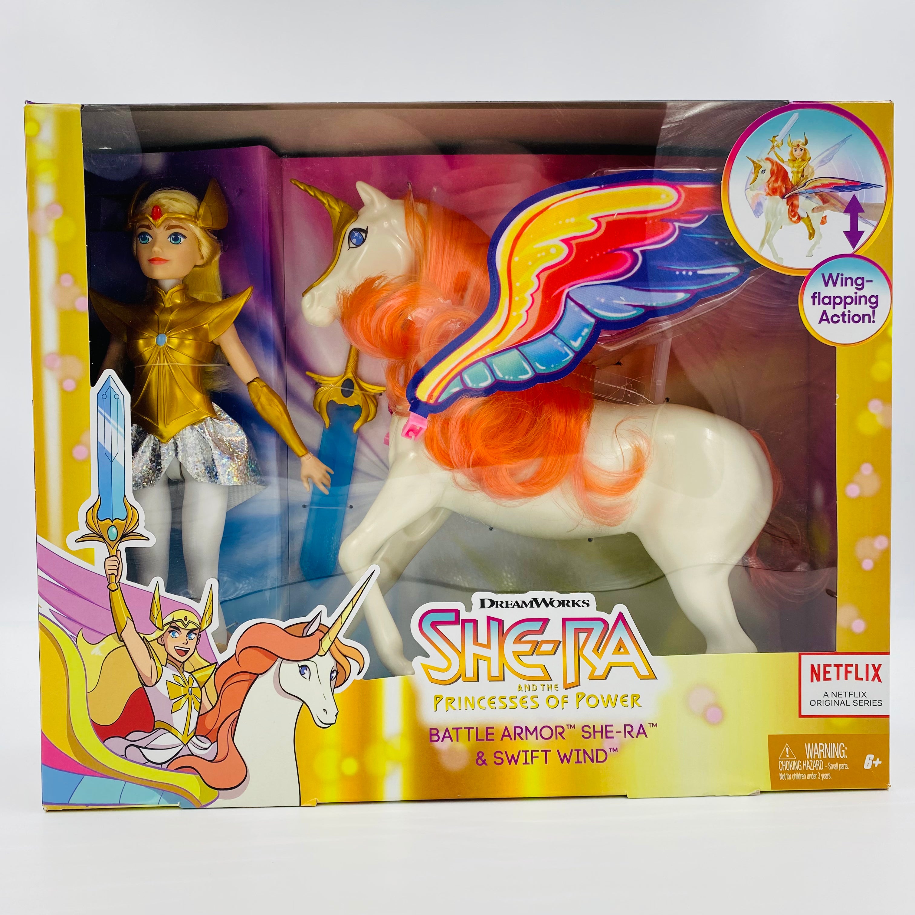 She-Ra and the Princesses of Power Battle Armor She-Ra & Swift Wind Do ...